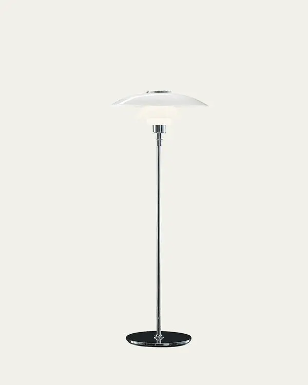 LOUIS POULSEN Ph 4-3 High Lustre Chrome-plated Floor Lamp - High Lustre Chrome Plated