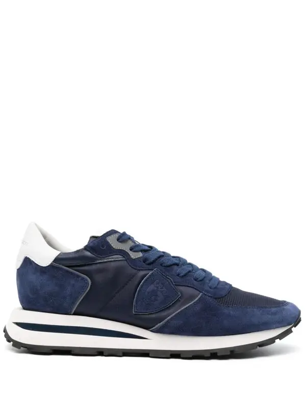 Philippe Model Tropez Lace-up Sneakers - Blue