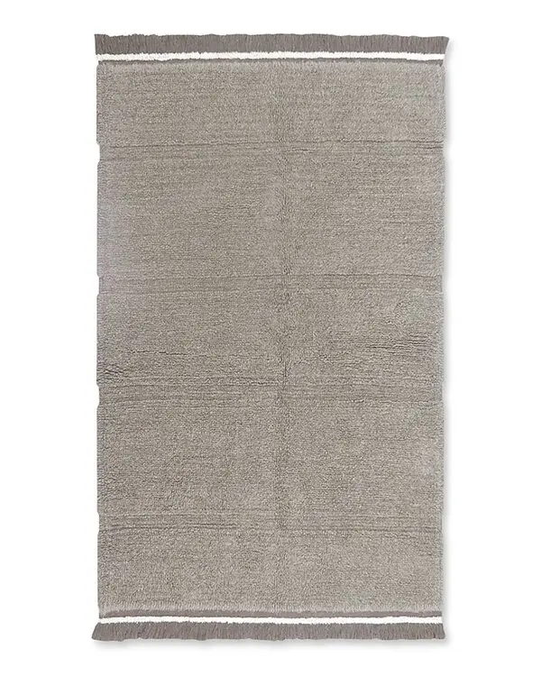LORENA CANALS Sheep Of The World Steppe Washable Area Rug, 6'7 X 9'10 - Grey