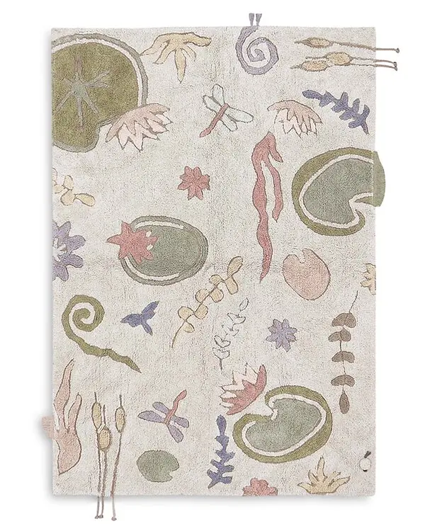 LORENA CANALS Fantasy Garden Botanic Fantasy Washable Area Rug, 4'7 X 6'7