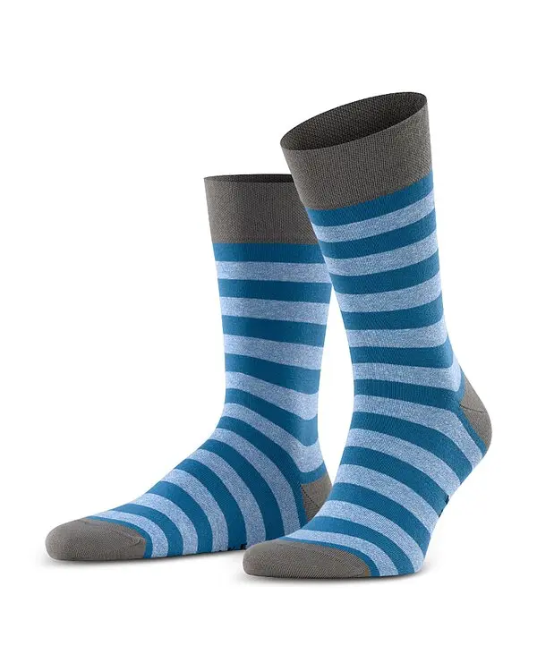 Falke Cotton Blend Mid-calf Socks - Asche
