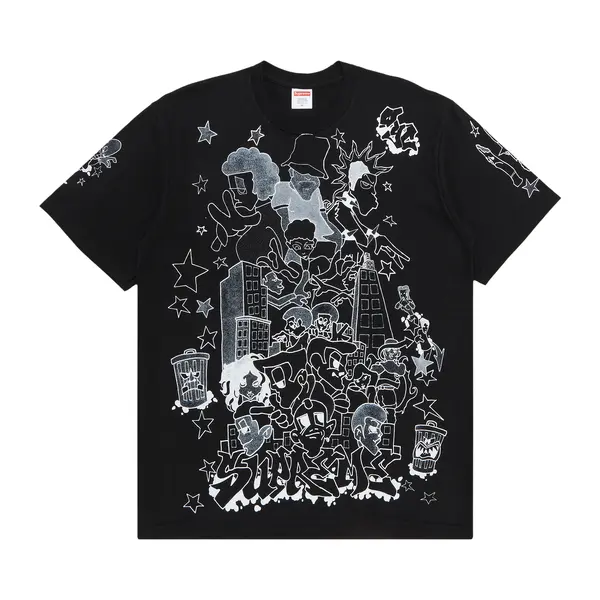 Supreme Downtown Tee - Black