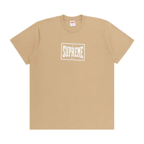 Supreme Warm Up Tee 'khaki - Tan