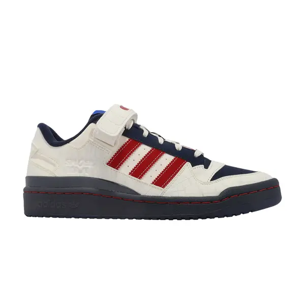 Adidas Marvel X Forum Low 'spiderman' Sneakers - White