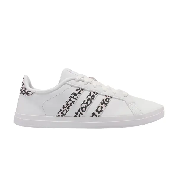 Adidas Courtpoint Leopard Sneakers - White