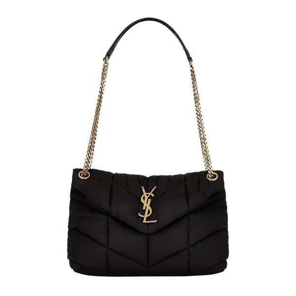 Saint Laurent Small Puffer Nylon Chain Bag