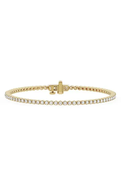 JENNIFER FISHER 18k Gold 1.94 Ctw Lab-created Diamond Tennis Bracelet