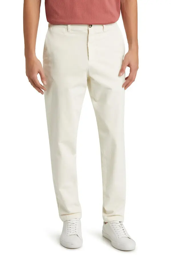 Ted Baker London Payet Regular Fit Stretch Corduroy Dress Pants - Ecru ...