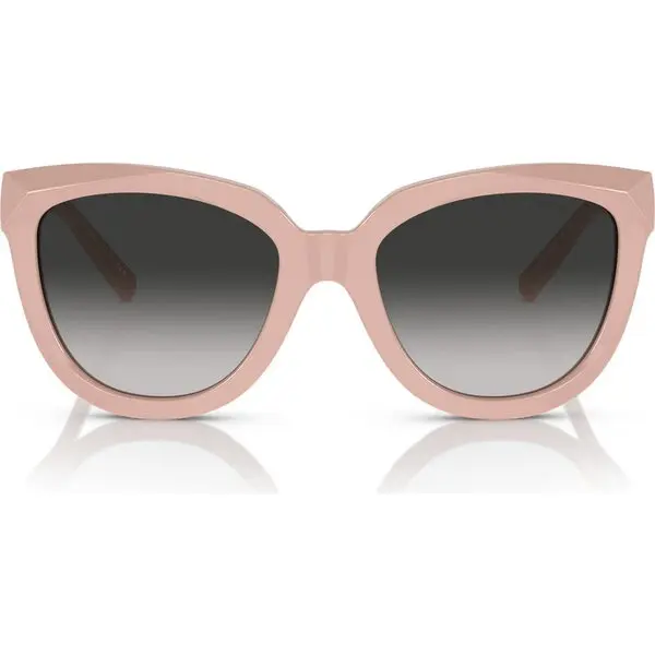 Tiffany & Co. 53mm Cat Eye Sunglasses - Grey Flash