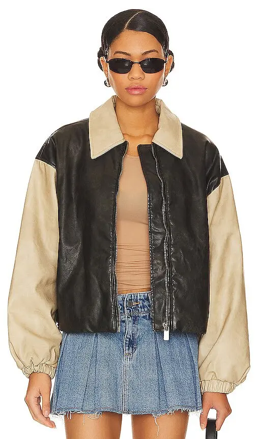 Lioness Nirvana Bomber In Tan