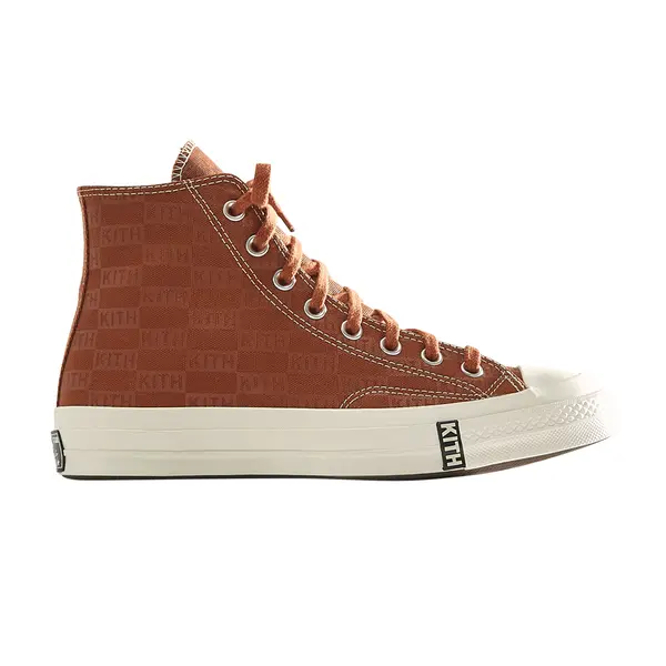 CONVERSE Kith X Chuck 70 High 'gingerbread Monogram' Sneakers
