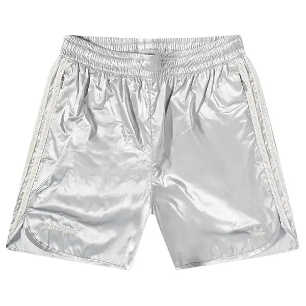 Adidas X Wales Bonner Shorts ' Metallic - Silver | Editorialist