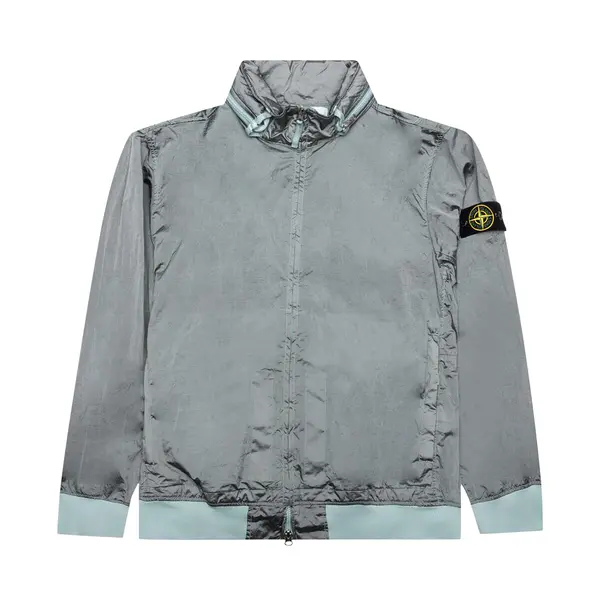 Stone Island Foldable Hooded Zip-up Jacket