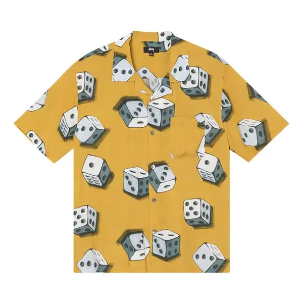 StÜssy Dice Pattern Shirt - Multicolor