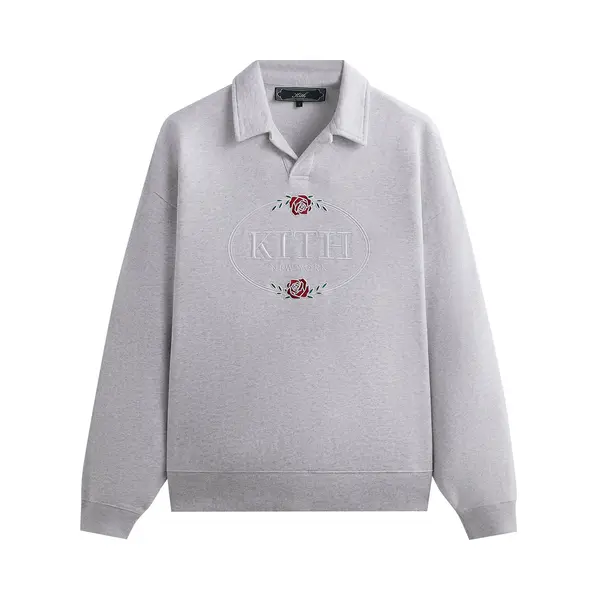 Kith Nelson Collared Pullover - Grey