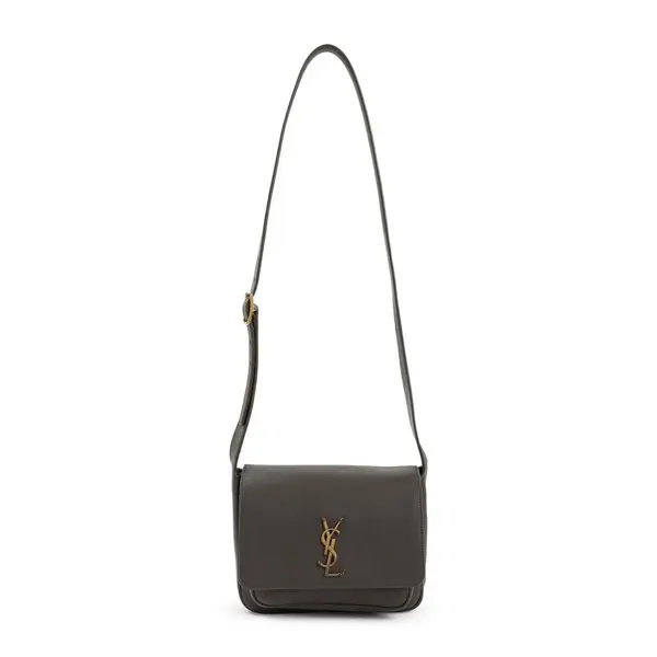 Saint Laurent Nappa Leather Niki Shoulder Bag - Brown