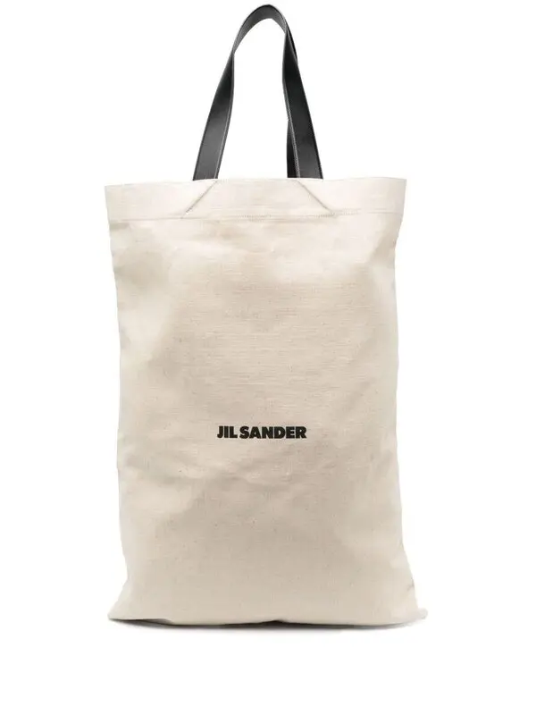 JIL SANDER Large Flat Shopper Bag
