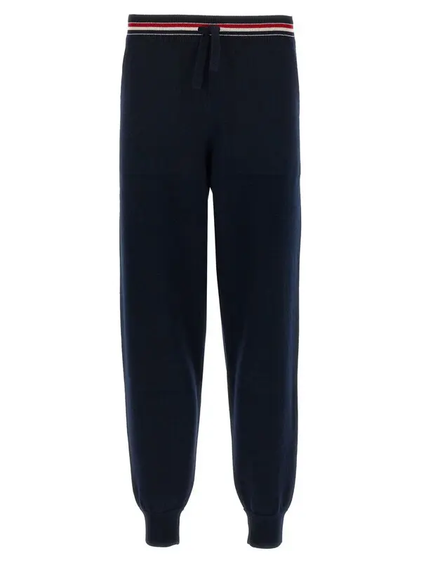 Thom Browne Cashmere Joggers With 'rwb' Detail