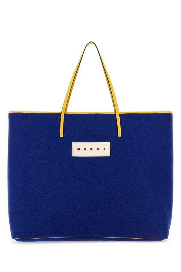 Marni Janus Shopping Bag - Blue