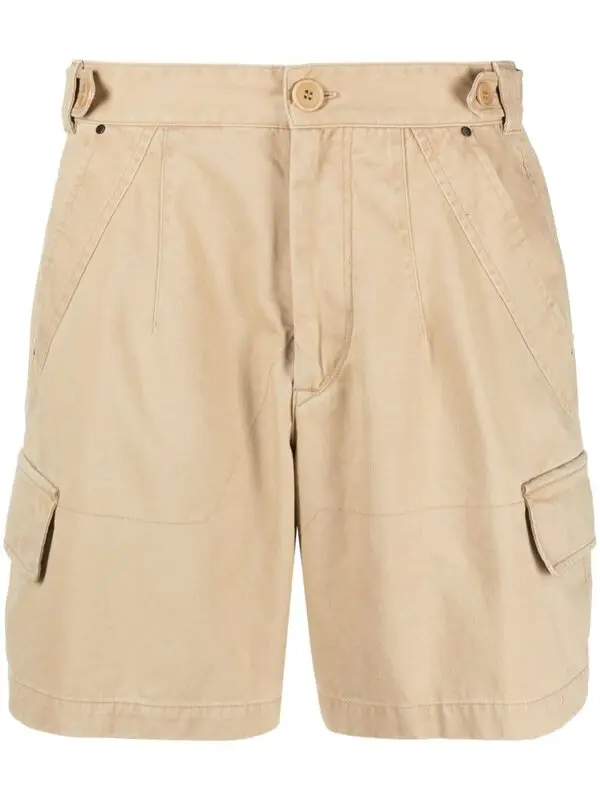 Isabel Marant Lisette Cotton Cargo Shorts