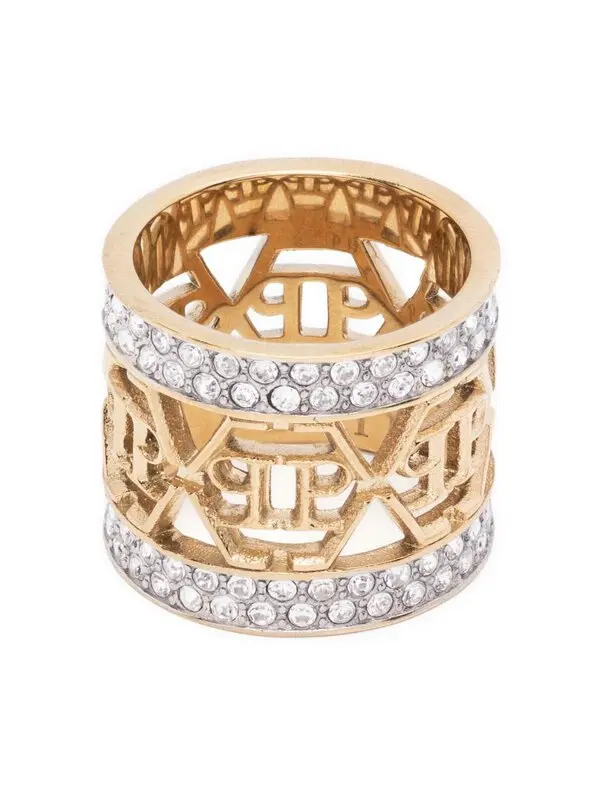 Philipp Plein Hexagonal Charm Ring