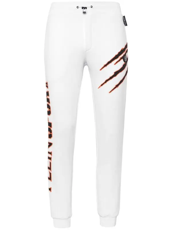 PLEIN SPORT Logo-print Drawstring-waistband Track Pants
