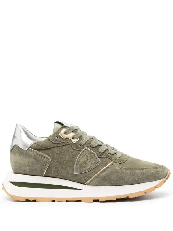 Philippe Model Tropez Haute Lace-up Sneakers - Green