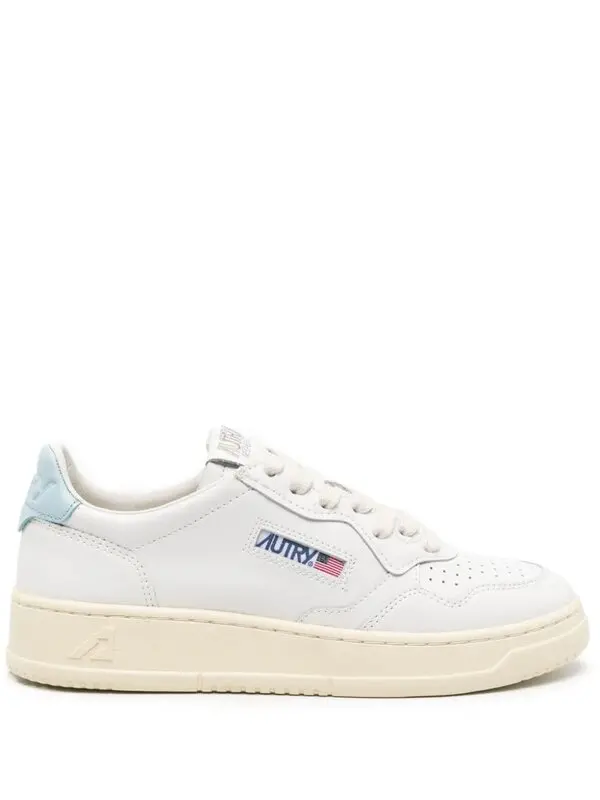 AUTRY Medalist Leather Sneakers - White