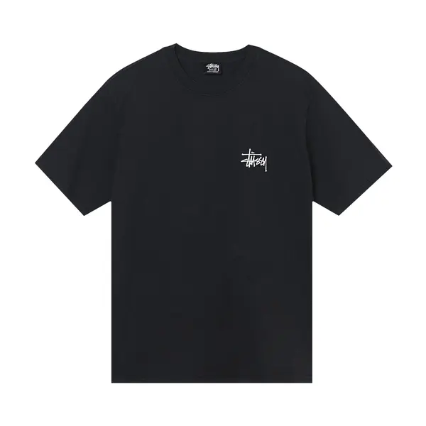 StÜssy Basic Pigment Dyed Tee - Black
