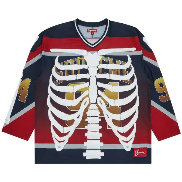 Supreme Bones Hockey Jersey - Multicolor