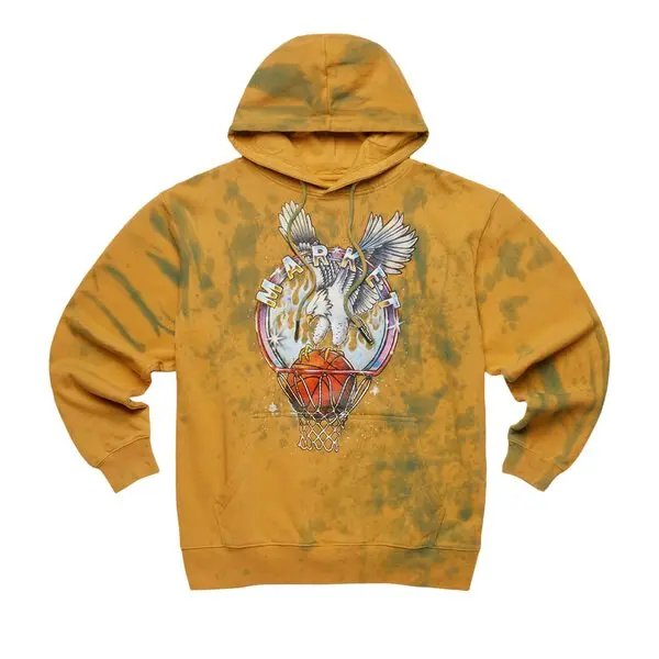 MARKET Dunking Eagle Tie Dye Hoodie
