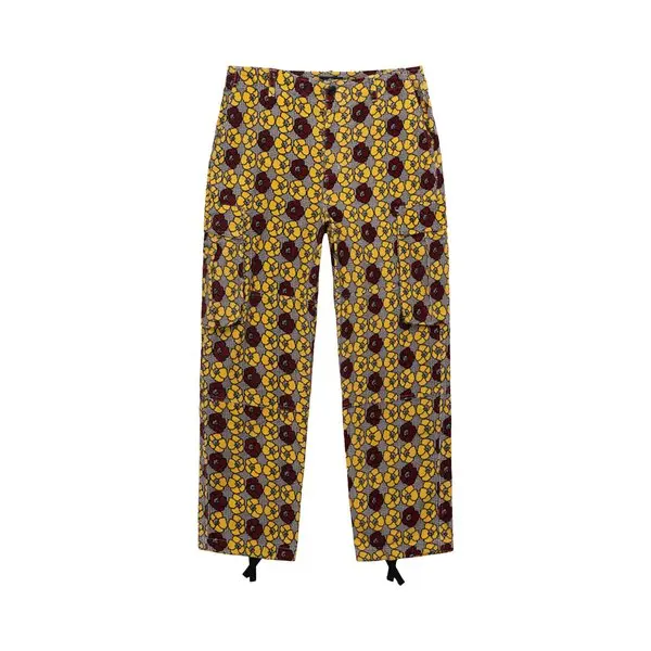 StÜssy X Denim Tears Houndstooth Cord Cargo Pant