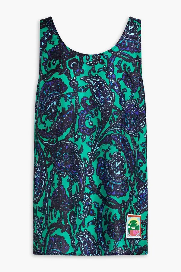 Zimmermann Printed Silksatin Tank