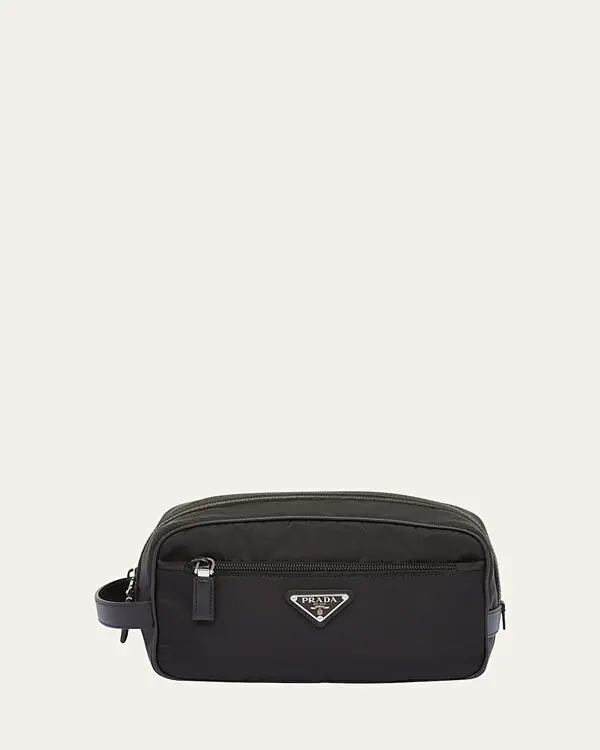 Prada Nylon Toiletry Bag - Nero