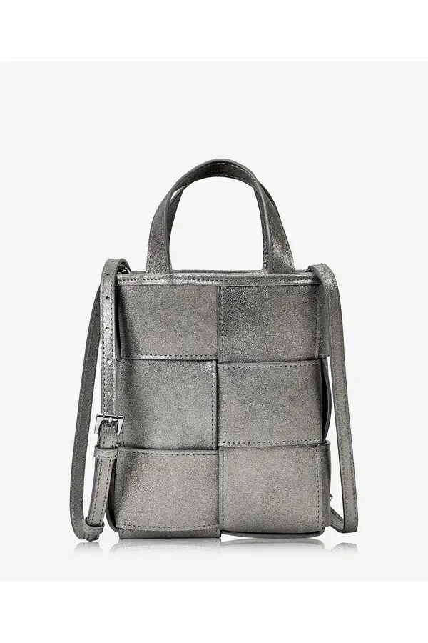 Gigi New York Chloe Mini Shopper - Metallic