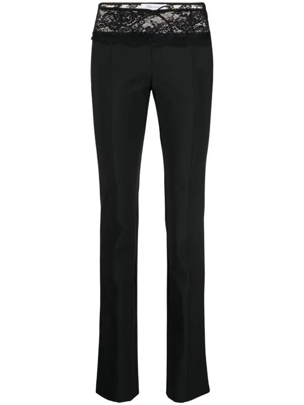 Blumarine Lace-detail Trousers