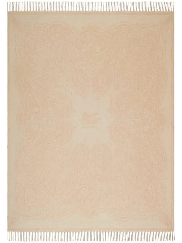 Etro Jacquard Wool-blend Throw Blanket