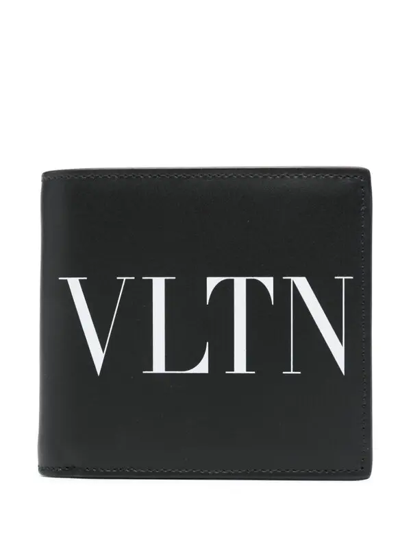 Valentino Garavani Vltn Leather Wallet