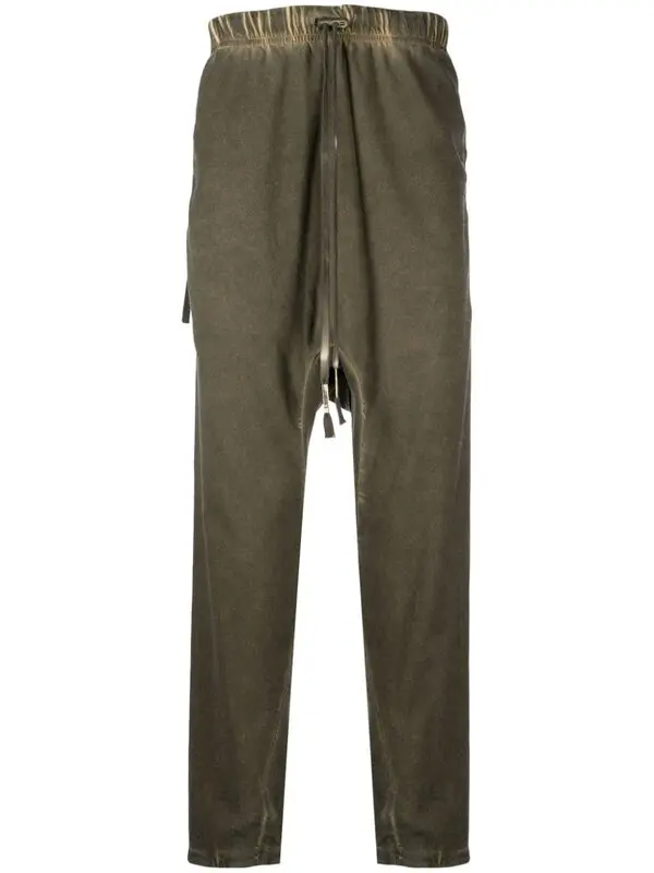 Boris Bidjan Saberi Drop-crotch Drawstring Trousers