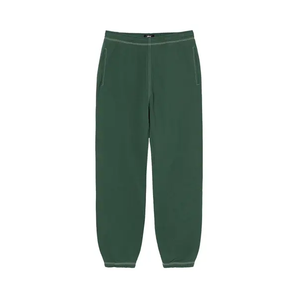 StÜssy Contrast Stitch Label Pant 'forest - Green
