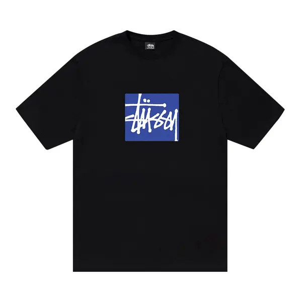 StÜssy Stock Box Tee - Black