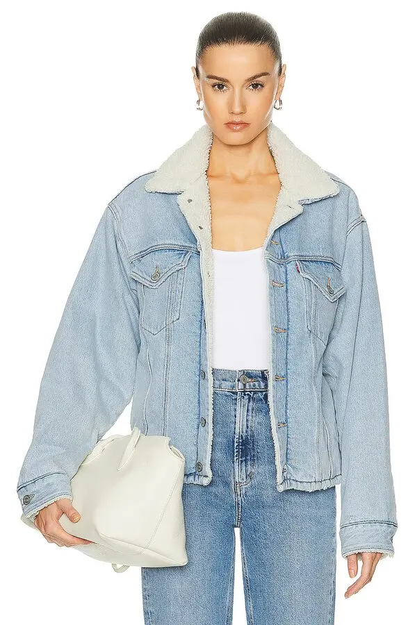 ERL Levis Sherpa Trucker Jacket