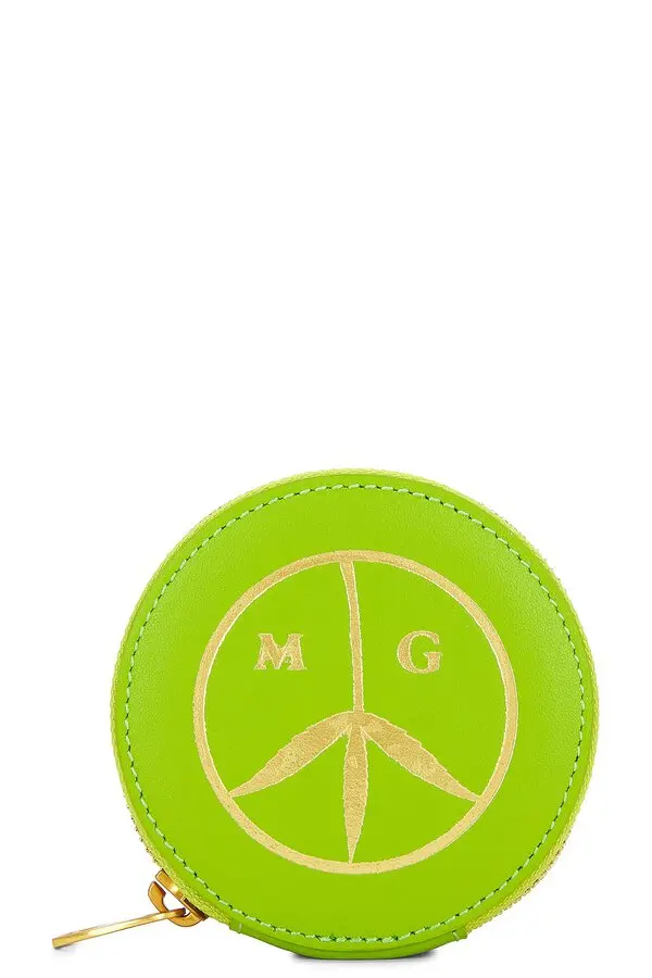 MISTER GREEN Round Satchel Wallet