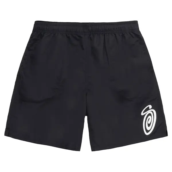 StÜssy Curly S Water Short - Black