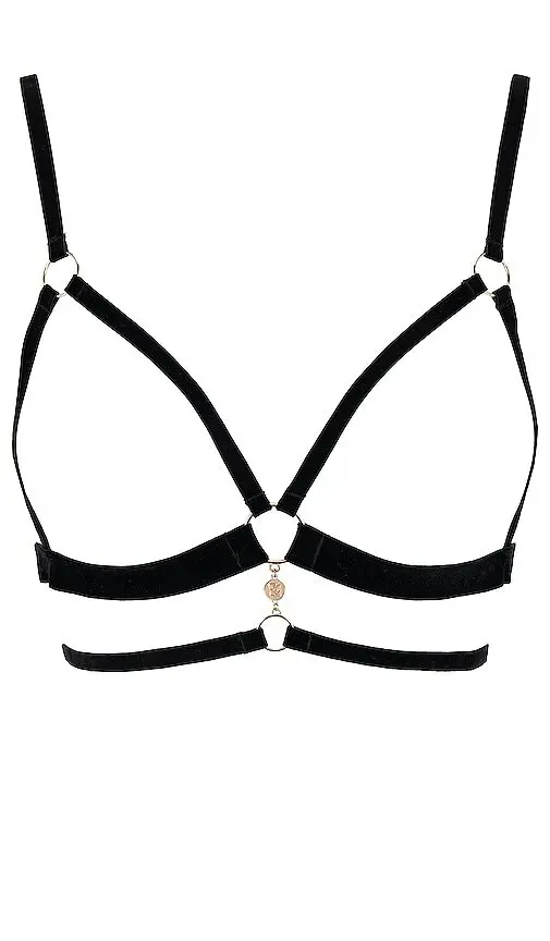 Bluebella Simone Open Bra In Black
