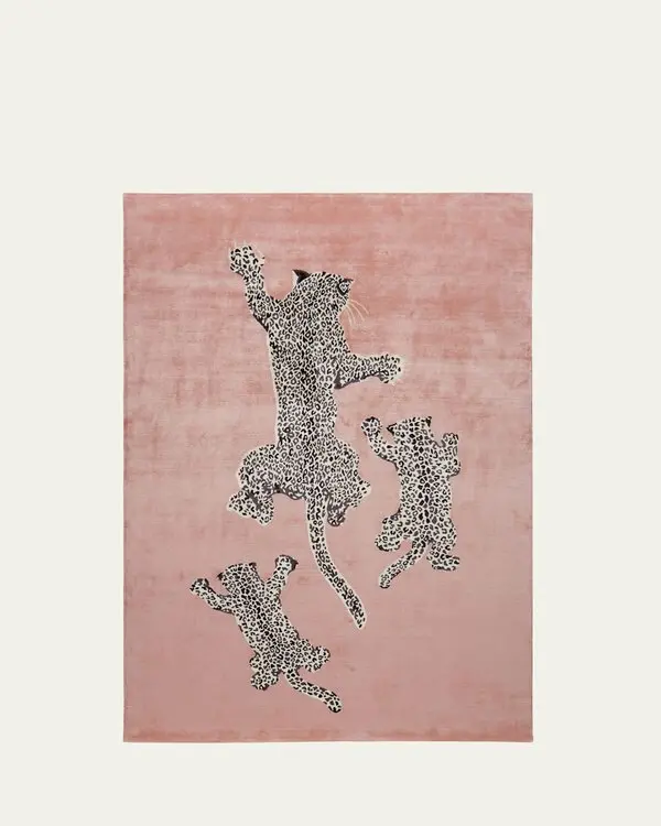 THE RUG COMPANY X DIANE VON FURSTENBERG Climbing Cubs Hand-knotted Rug