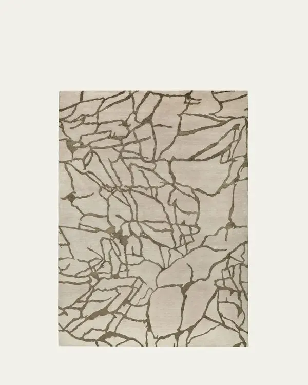 THE RUG COMPANY X KELLY WEARSTLER Tracery Hand-knotted Rug, 6' X 9