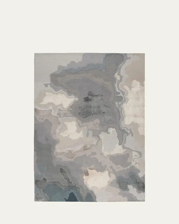 THE RUG COMPANY X ADAM HUNTER Tundra Hand-knotted Rug, 9' X 12