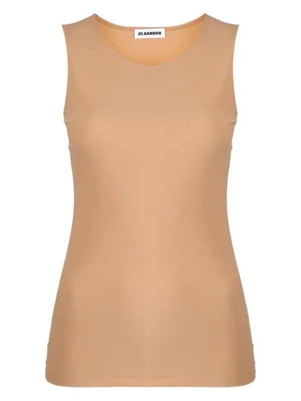 JIL SANDER Round-neck Tank Top