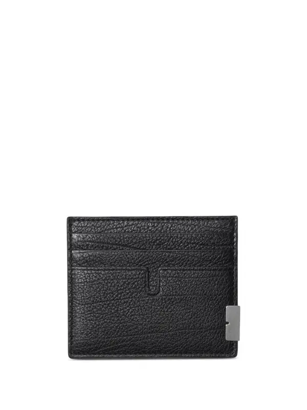 Burberry Grained-texture Leather Cardholder